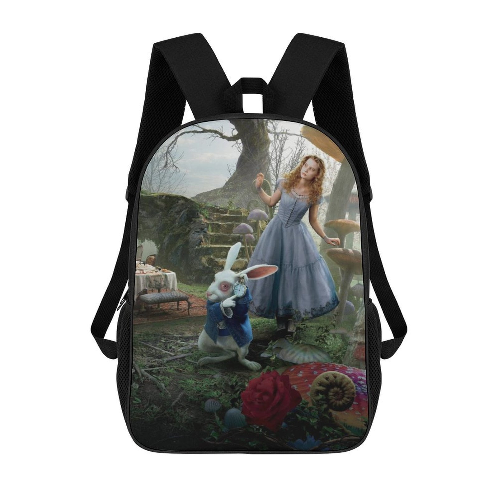 Alice in Wonderland Backpacks Bookbag Casual Daypack for Travel Camping ...