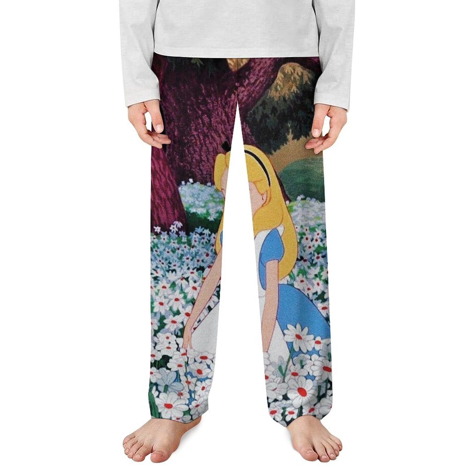 Alice in Wonderland Boys Pajama Pants Sleep Pants Soft Elastic Waist ...