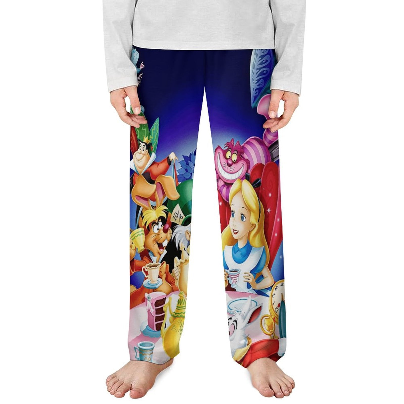 Alice in Wonderland Boys Pajama Pants Sleep Pants Soft Elastic Waist ...
