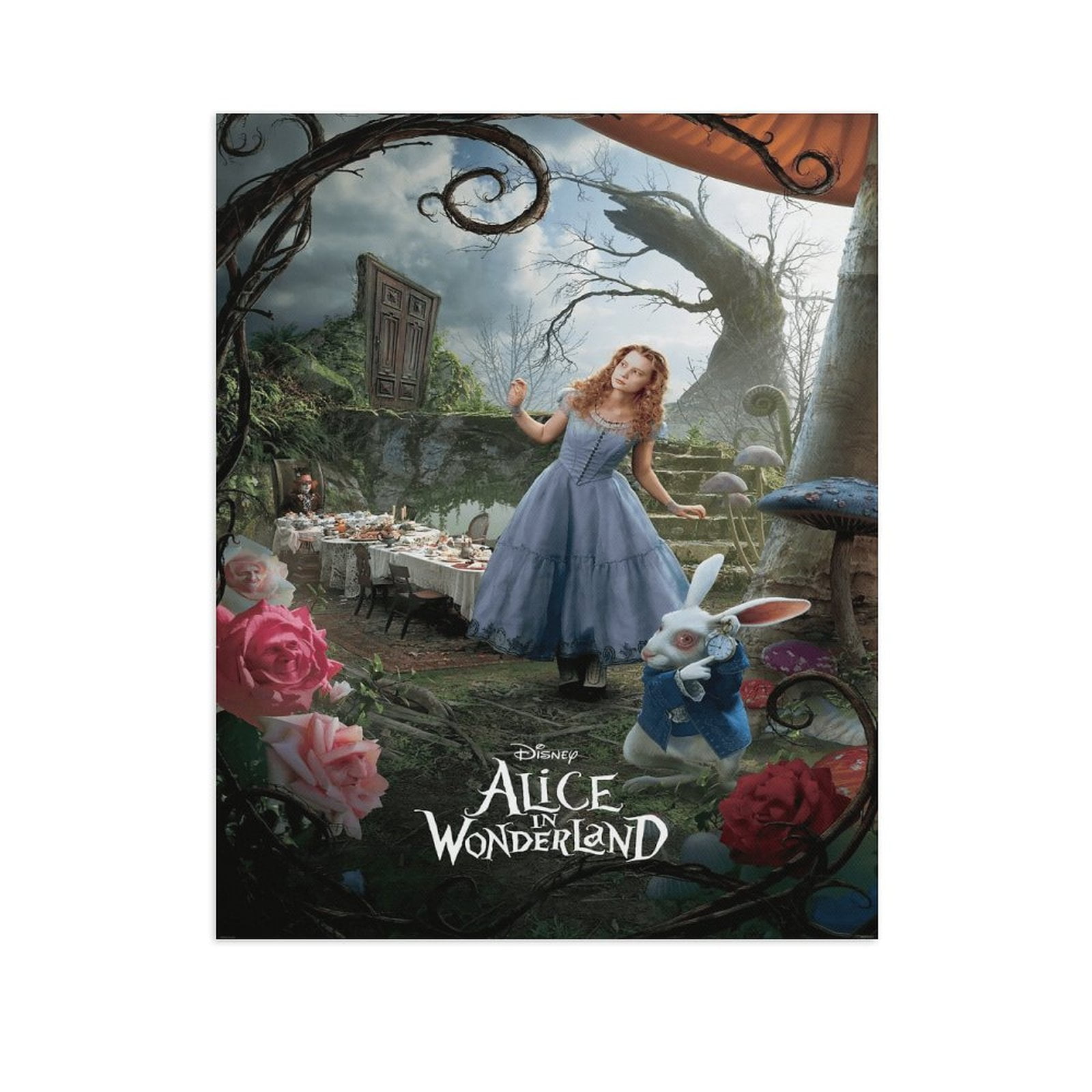 Alice in Wonderland Canvas Wall Art Painting Artwork Picutures Wall ...