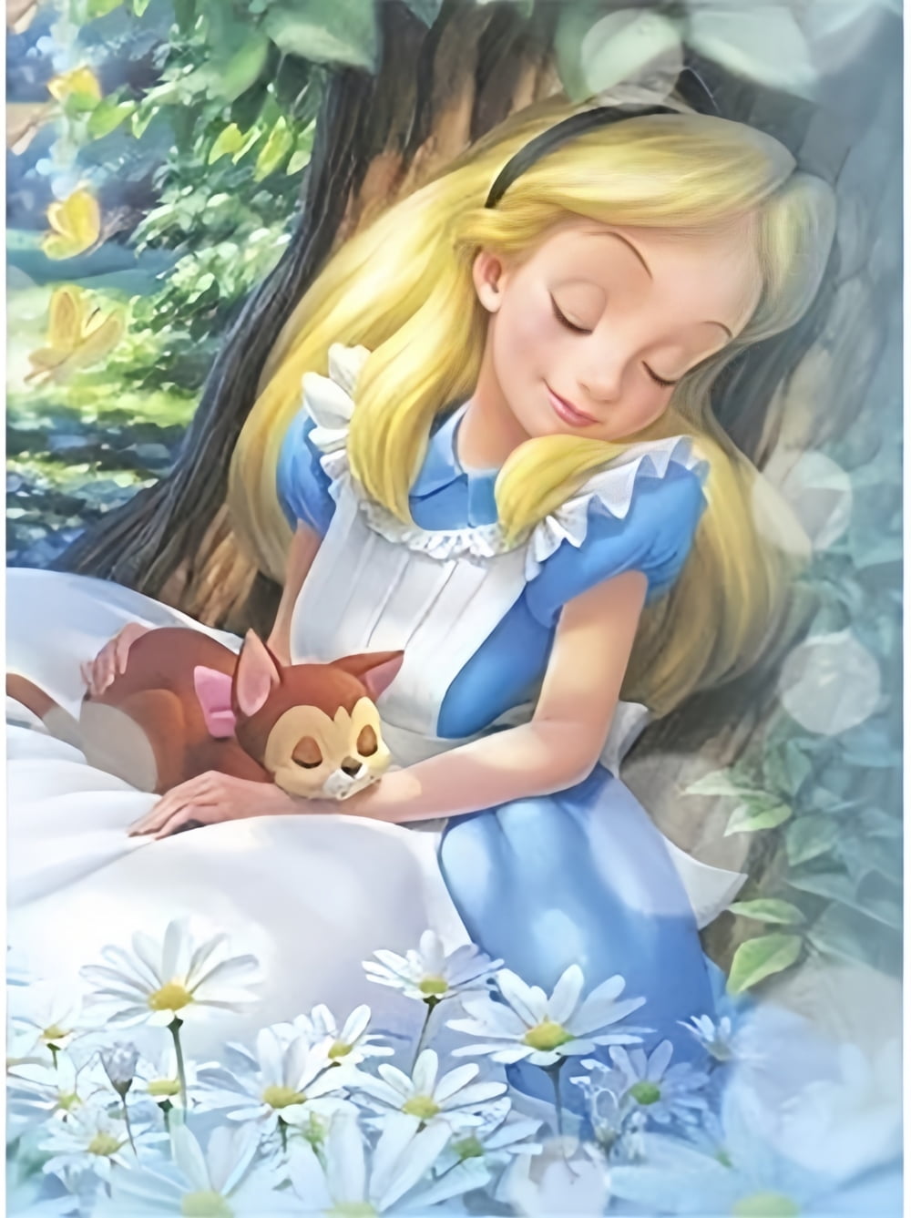 Alice in Wonderland Cartoon Theme DIY Diamond Painting Kits for Adult ...