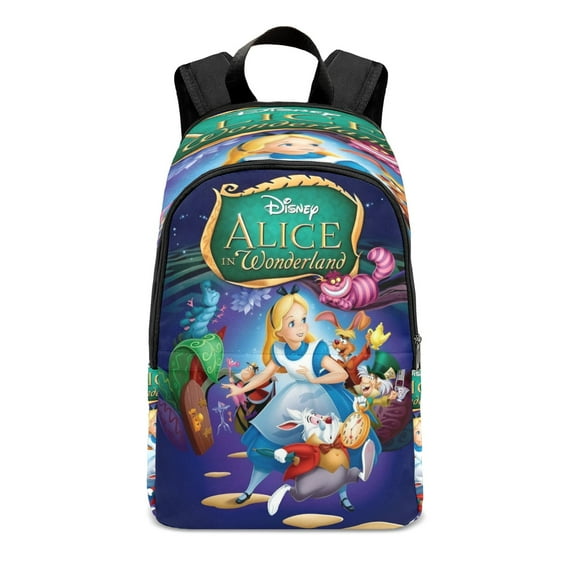 Alice in Wonderland Casual Backpack. - Walmart.com