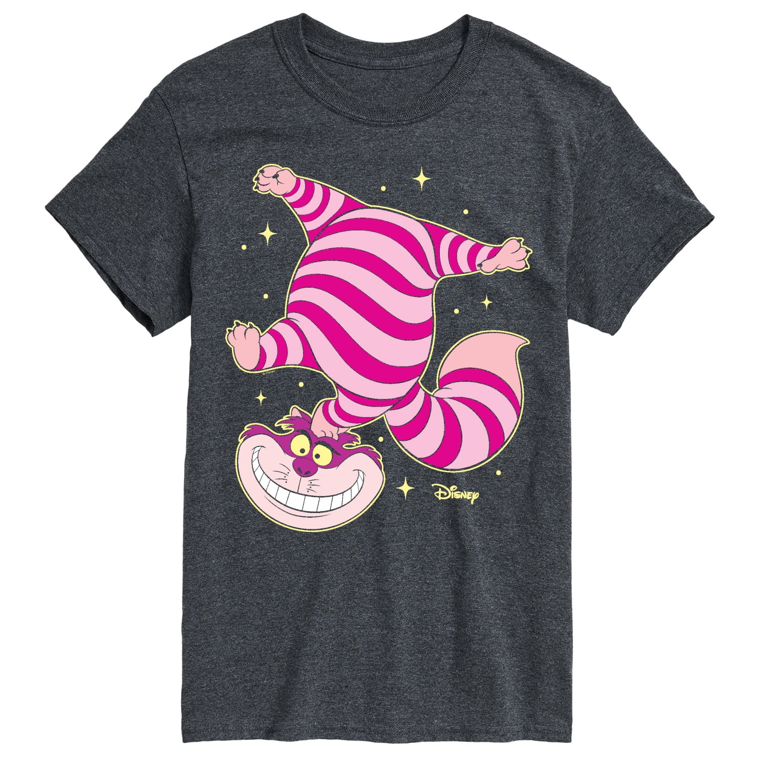 Alice in Wonderland - Cheshire Cat - Men's Short Sleeve Graphic T-Shirt ...
