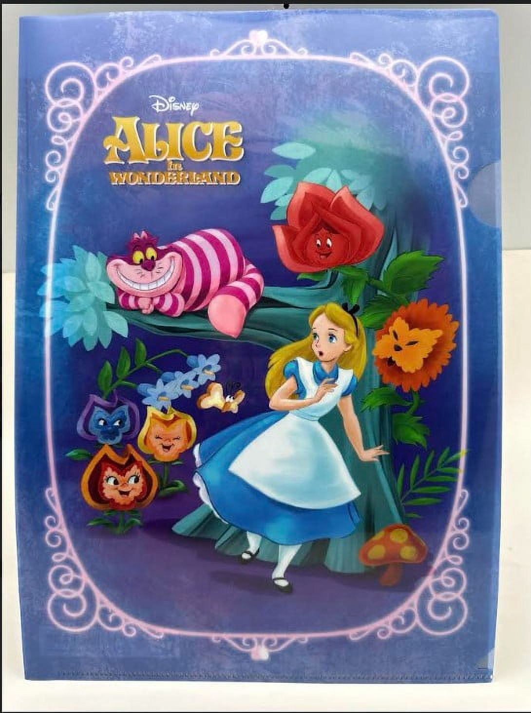 Alice in Wonderland Cheshire PVC Folder - Walmart.com