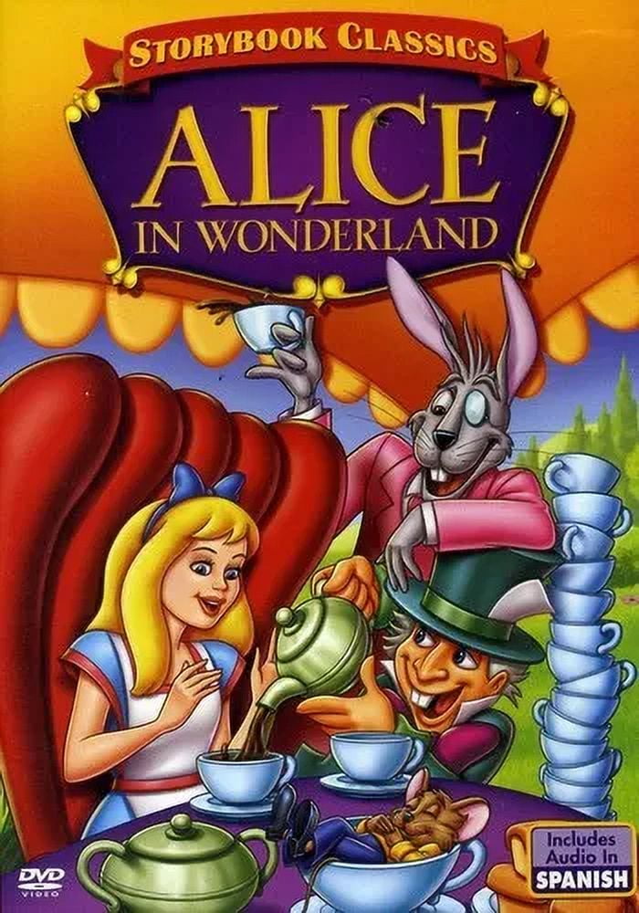 Alice-in-Wonderland-[D-•V•-D}-Amaray-Case - Walmart.com