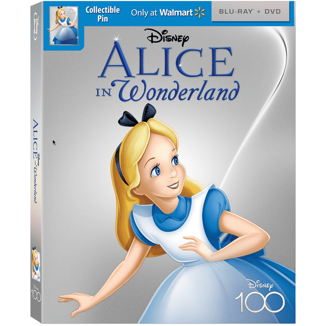 Alice in Wonderland - Disney100 Edition Walmart Exclusive (Blu-ray ...