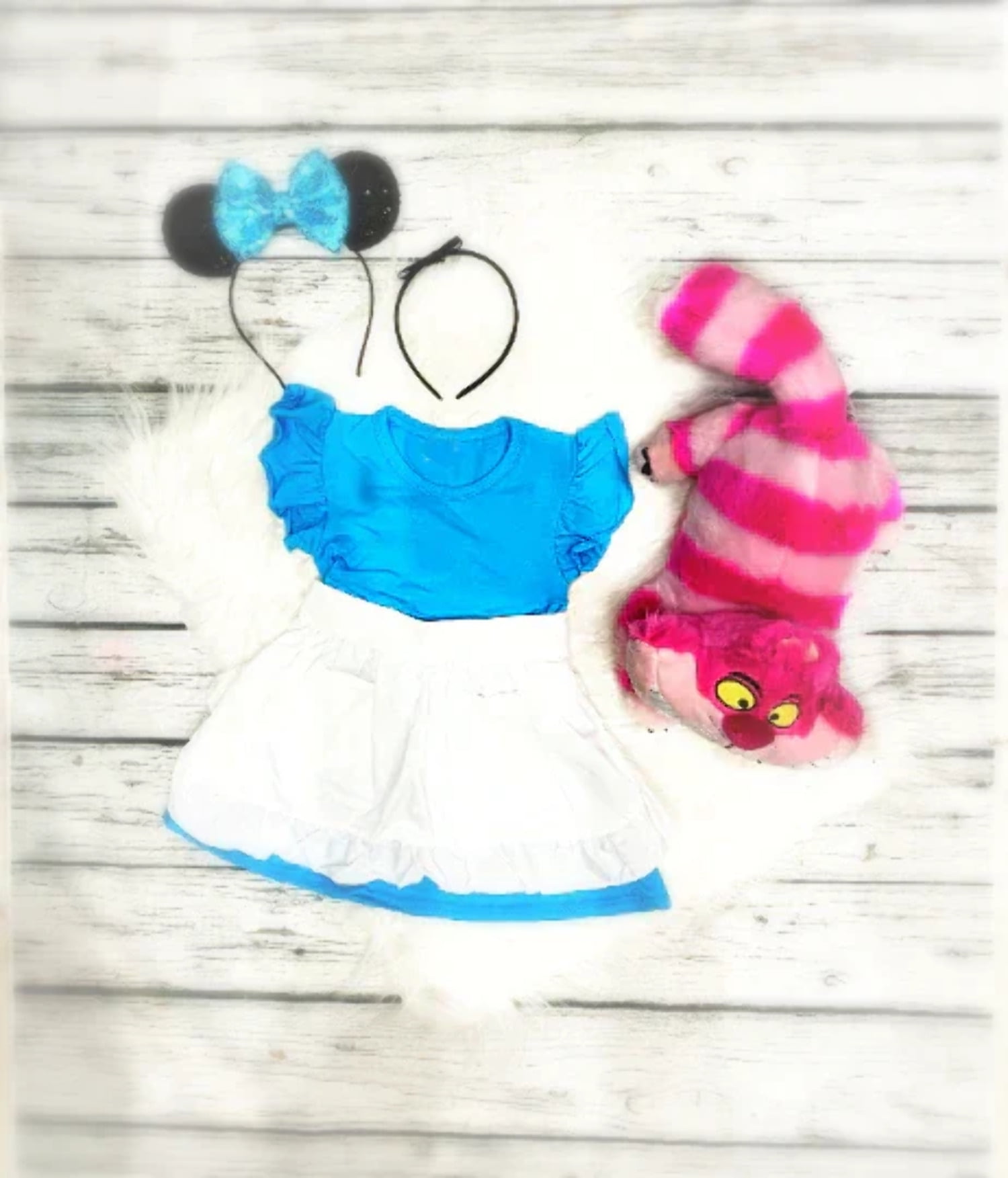 Alice in Wonderland Dress inspired,Cotton Alice blue dress with apron ...