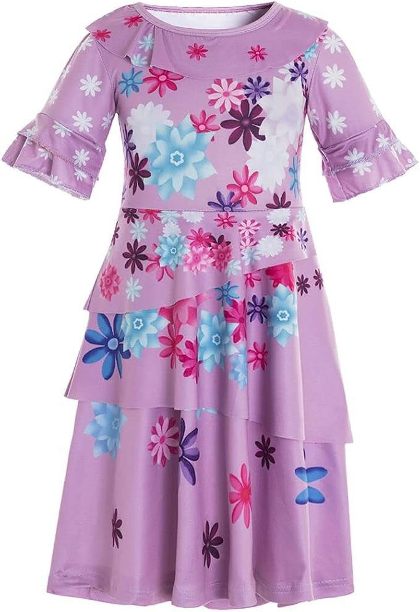 Isabela Encanto Costume for Girls 2T+ - Walmart.com