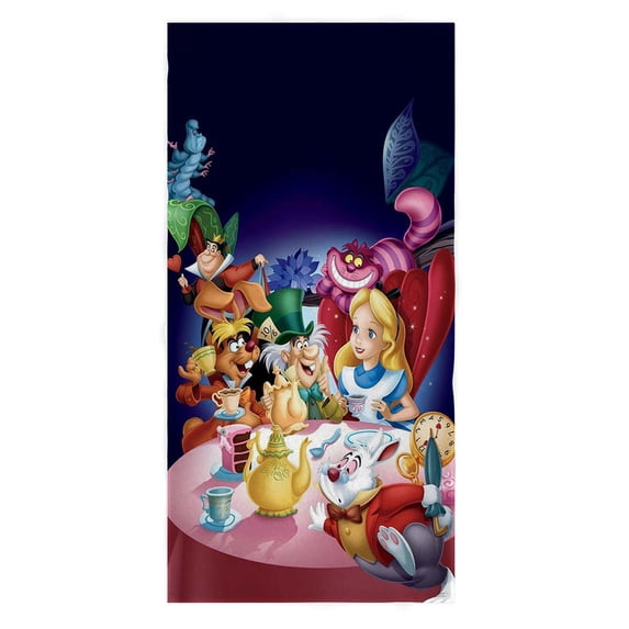Alice in Wonderland Hand Towels for Bathroom Face Bath Clearance ...