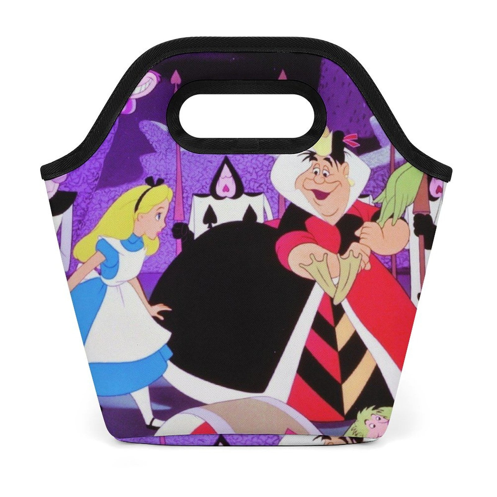 Alice in Wonderland Lunch Bag, Insulated Lunch Tote Large Lunch Box ...