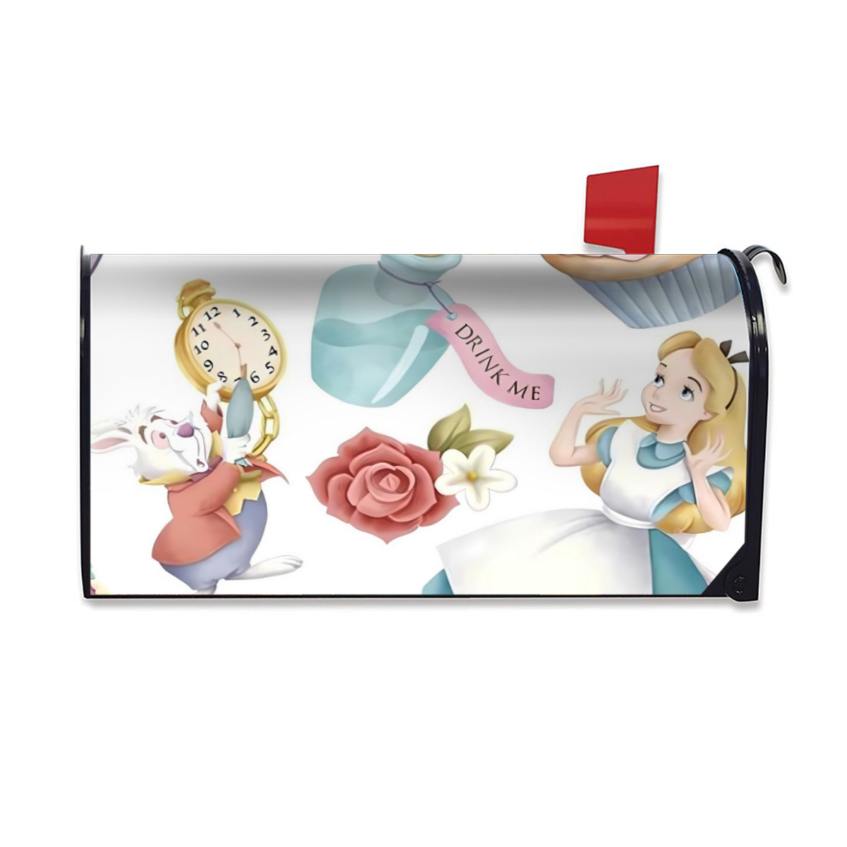 Alice in Wonderland Mailbox Cover with Magnetic Strip Anime Mailbox ...