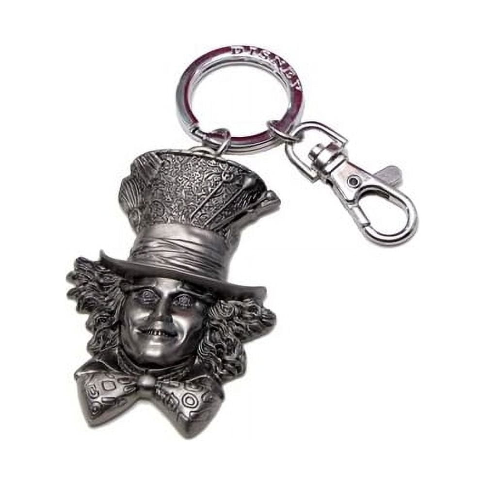 Alice in Wonderland Movie Mad Hatter Pewter Keychain (6 Pack) - Walmart.com