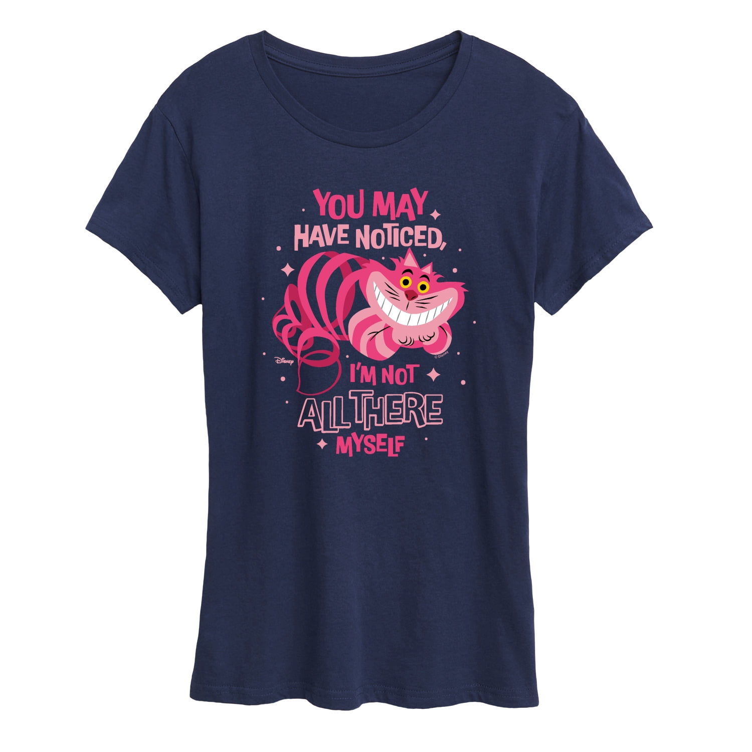 Alice in Wonderland - Not All There - Women's Short Sleeve Graphic T ...