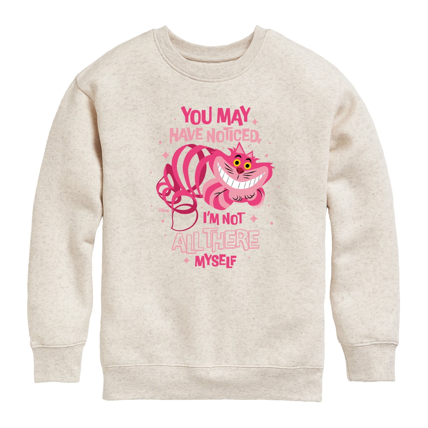 Alice in Wonderland - Not All There - Youth Boys Crew Fleece Sweatshirt ...