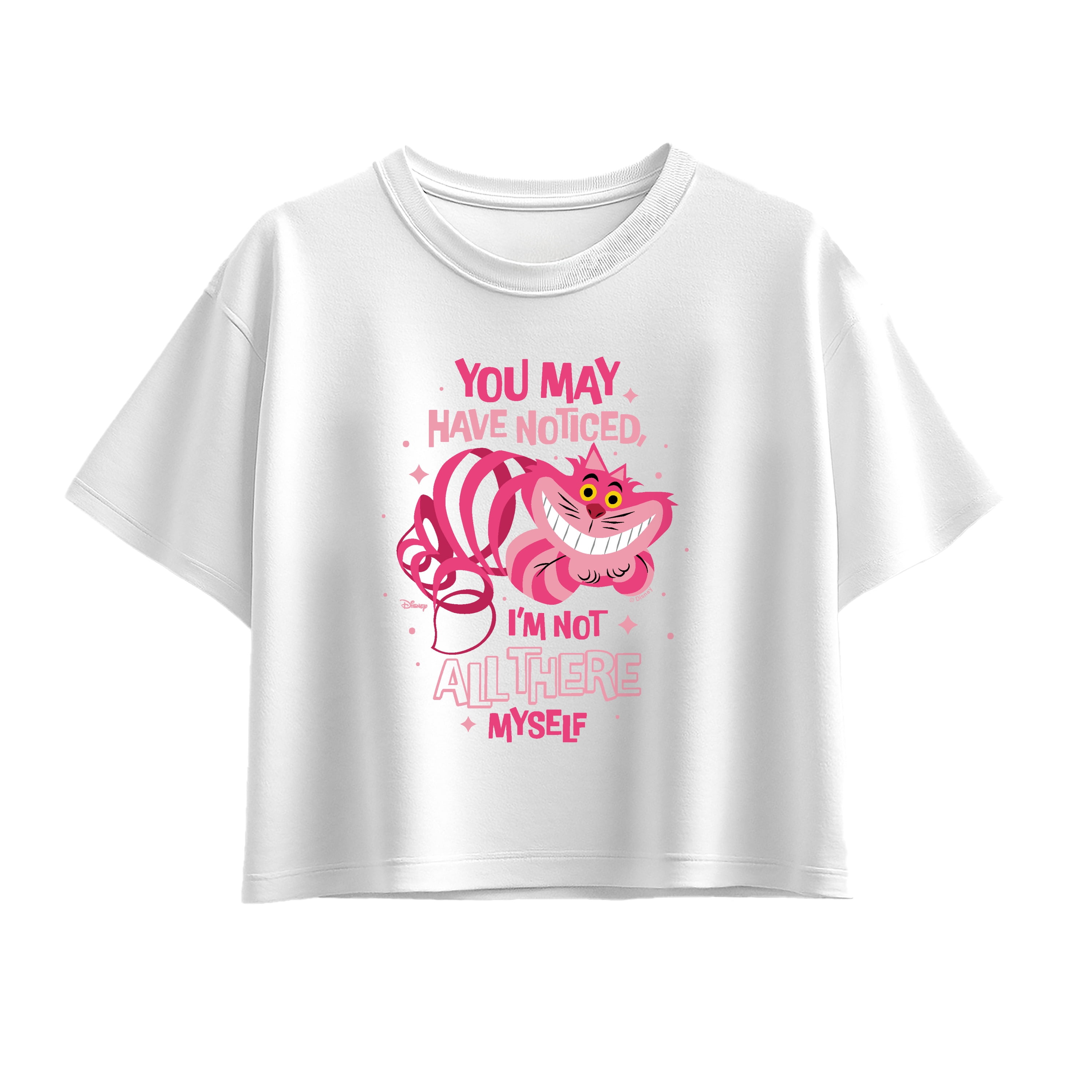 Alice in Wonderland - Not All There - Youth Girls Boxy T-Shirt ...