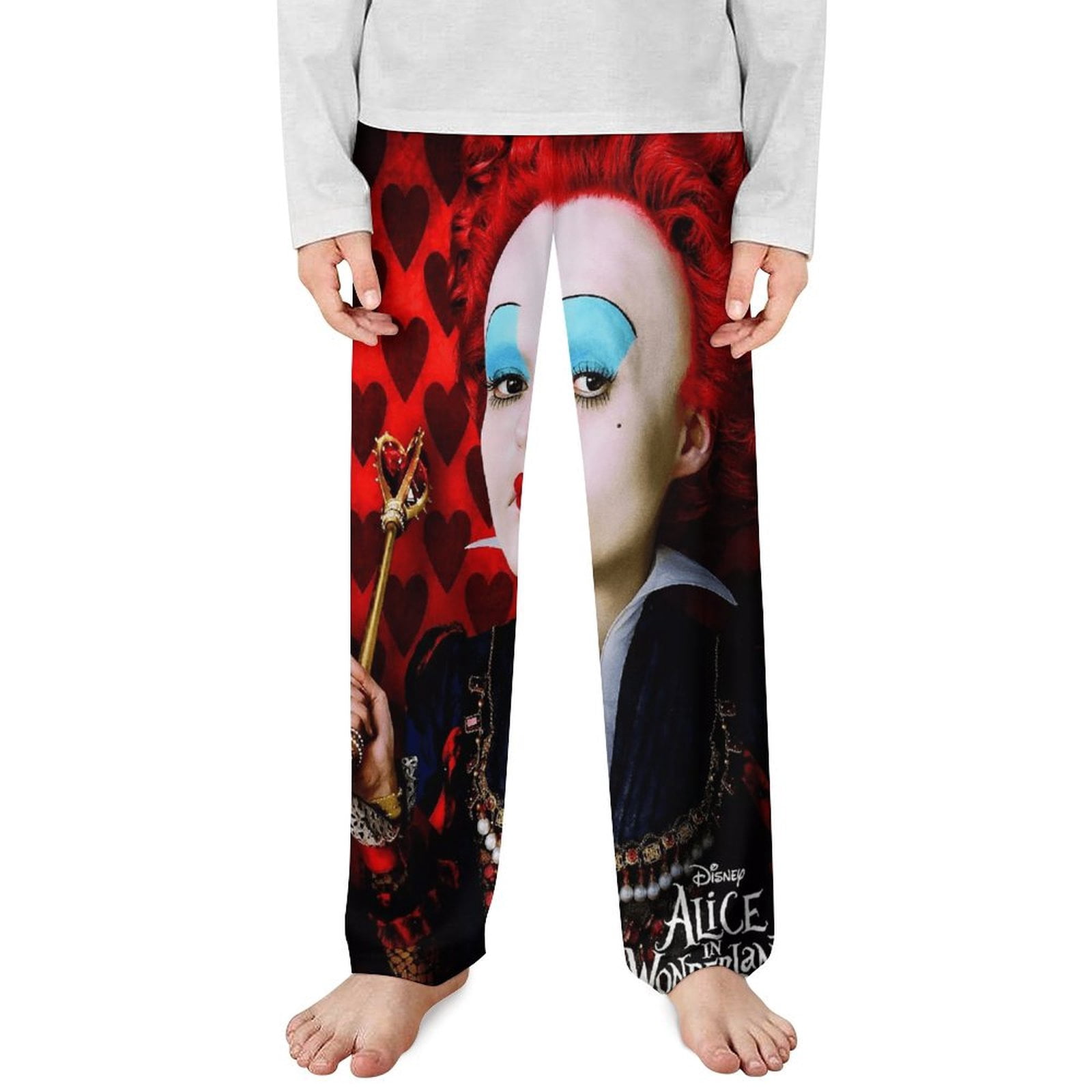Alice in Wonderland Pajama Pants Sleep Pants Soft Elastic Waist Pajama ...
