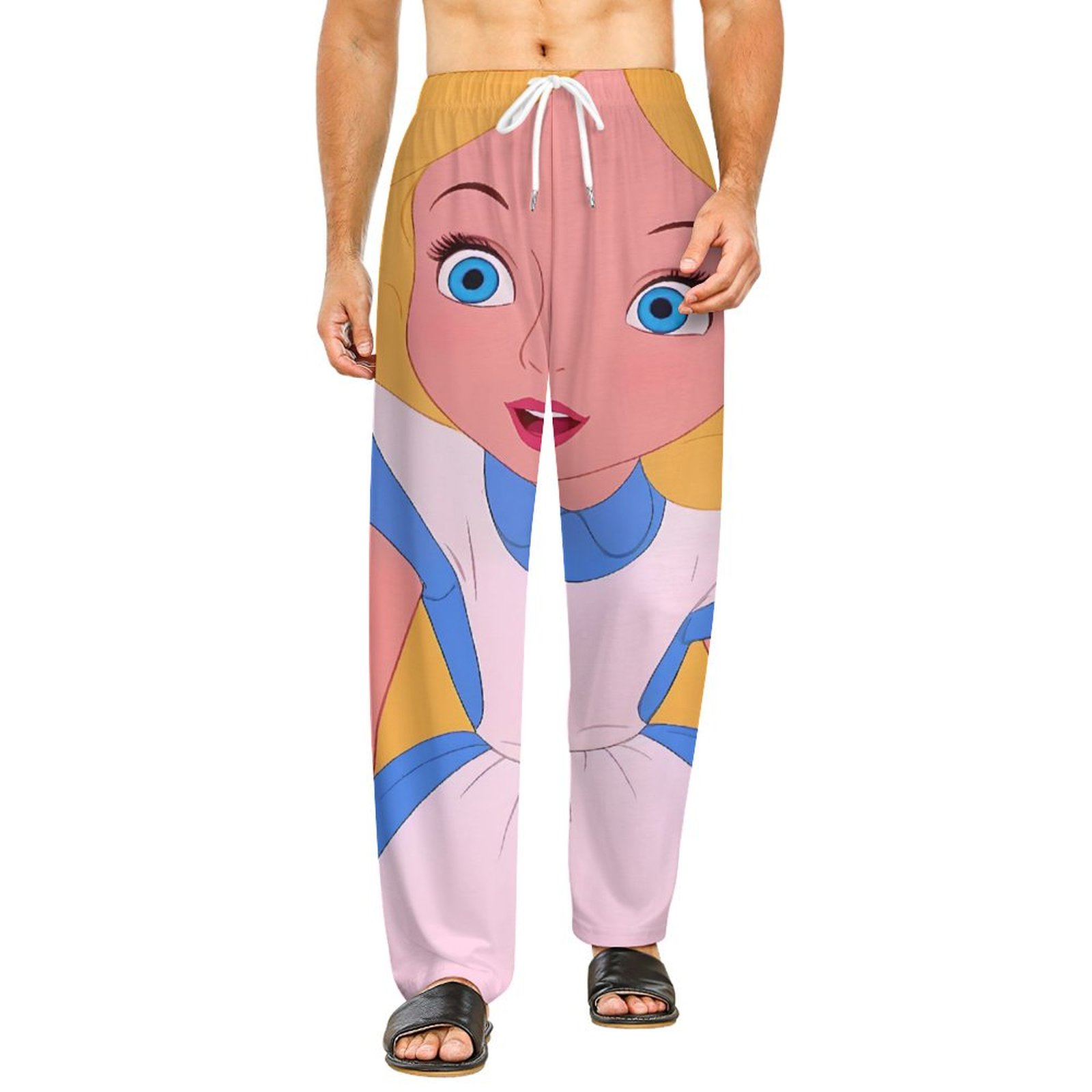 Alice in Wonderland Pajama Pants for Men Women Funny All Over Print ...