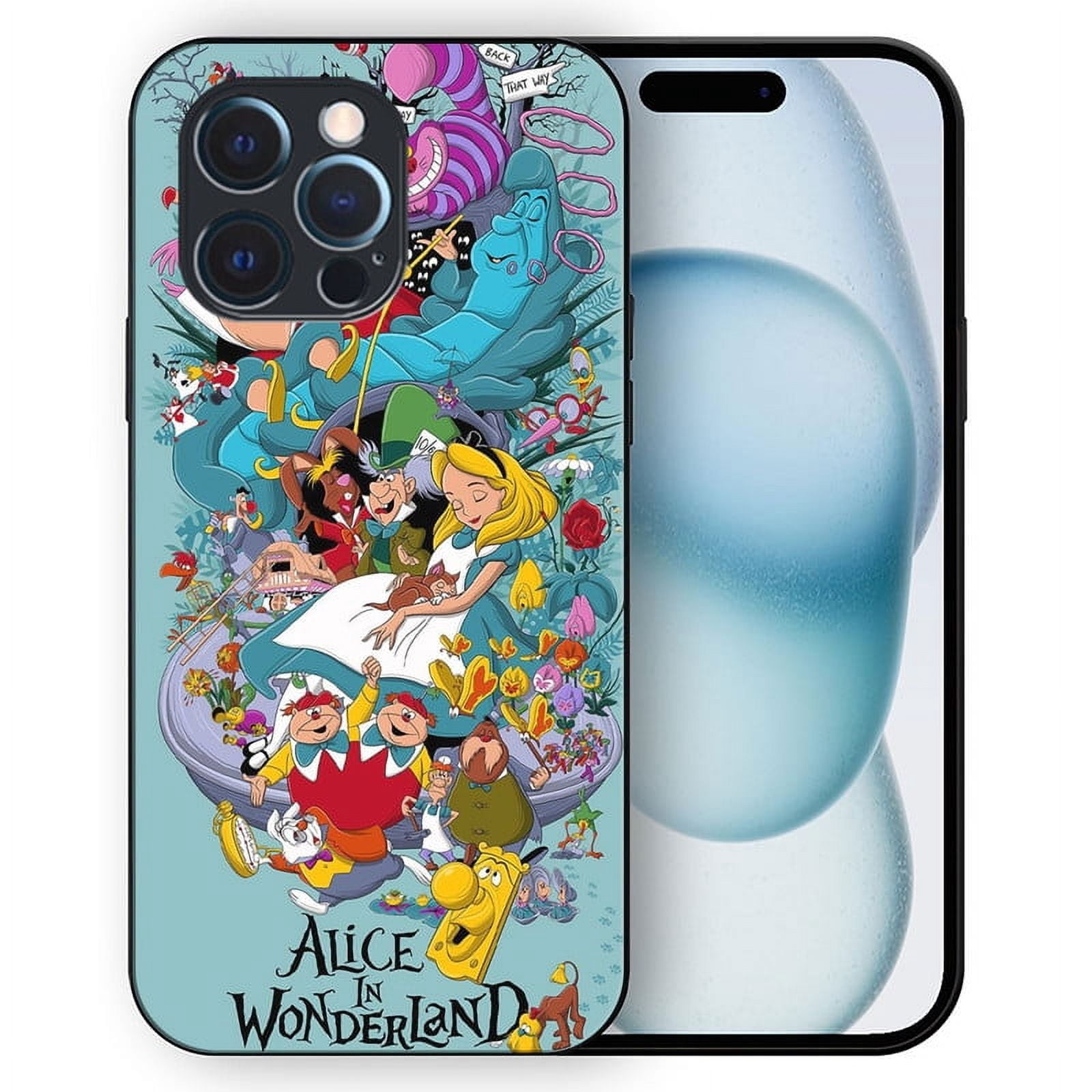 Alice in Wonderland Phone Case, for iPhone 13 Pro Phone case, featuring ...