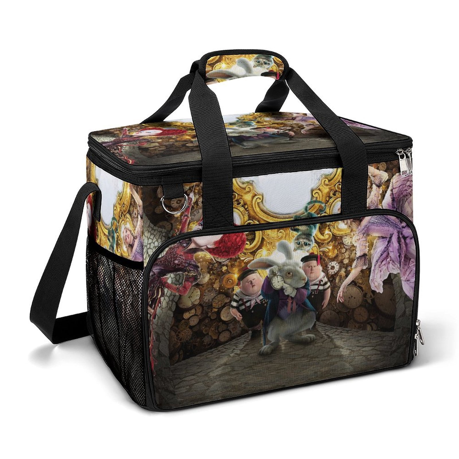 Alice in Wonderland Portable Lunch Bag Insulated Lunch Box Reusable ...