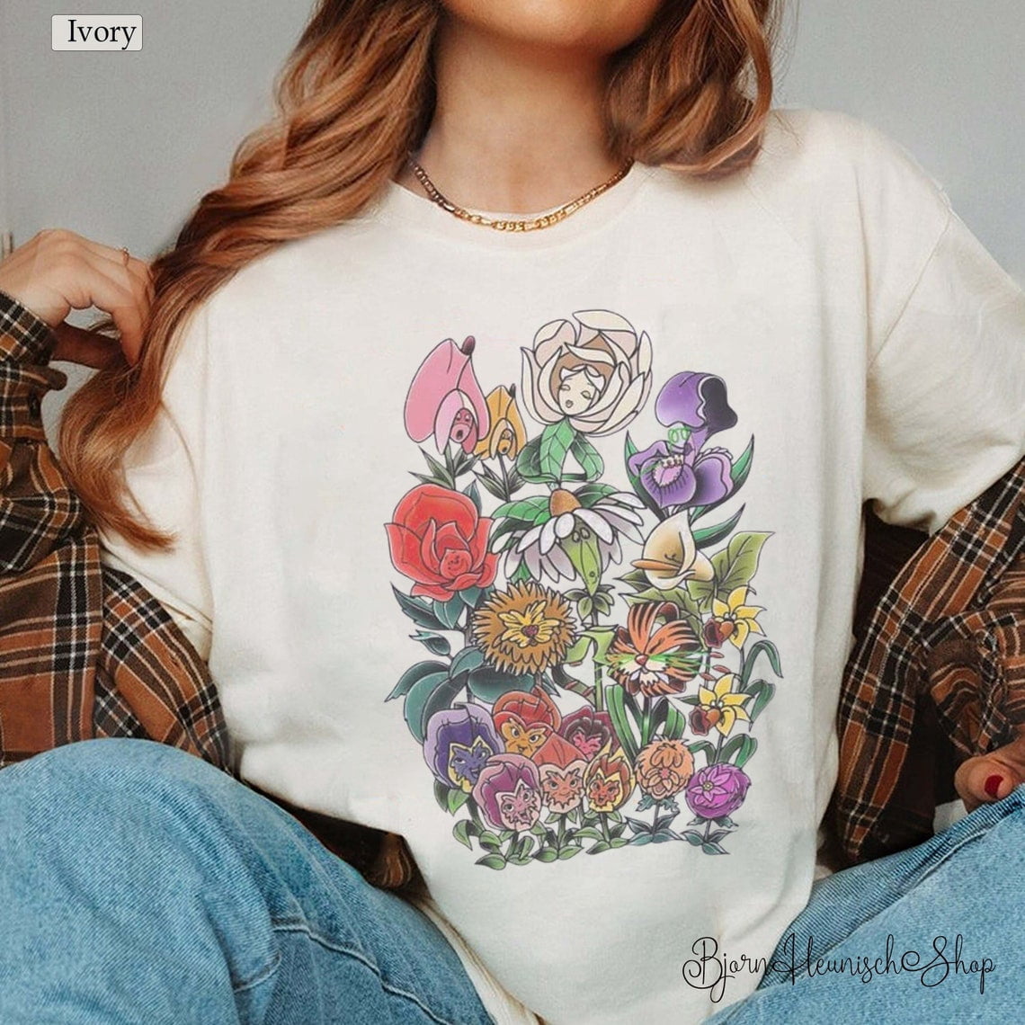 Alice in Wonderland Shirt, Alice Flower Shirt, Princess Alice, Disney ...