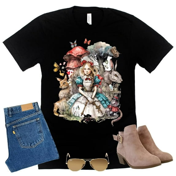 Alice in Wonderland Shirt, Magic Kingdom Mad Tea Party Shirt Graphic ...