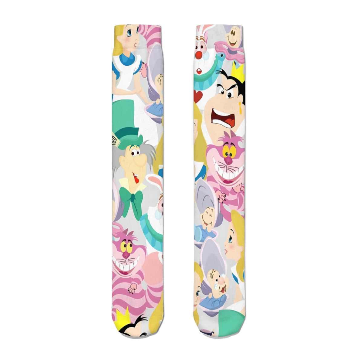 Alice in Wonderland Socks Full-size printed tube socks 50cm Cute tube ...
