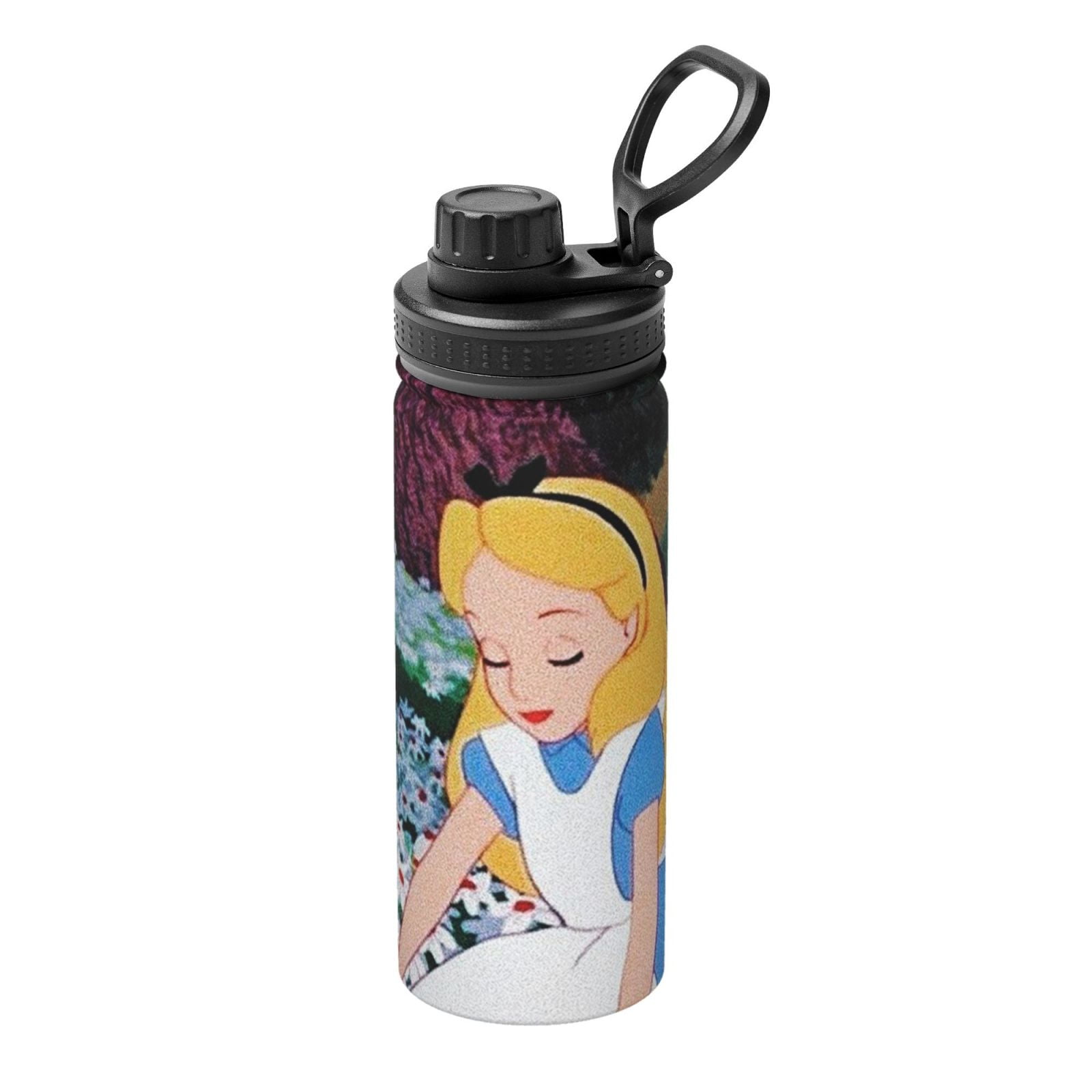 Alice in Wonderland Stainless Steel Water Bottle, 18oz Double Walled ...