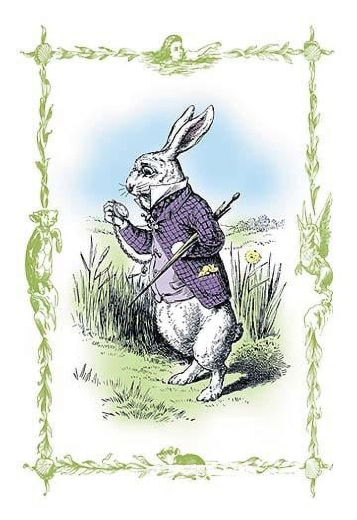 Alice in Wonderland: The White Rabbit Poster Print by John Tenniel (18 ...