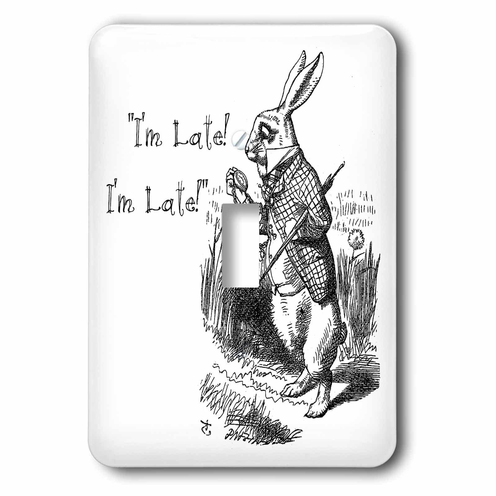 Alice In Wonderland Original Illustrations White Rabbit