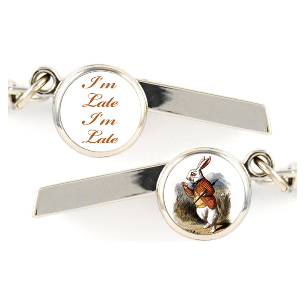 Alice in Wonderland White Rabbit Safety Whistle Keychain - Walmart.com