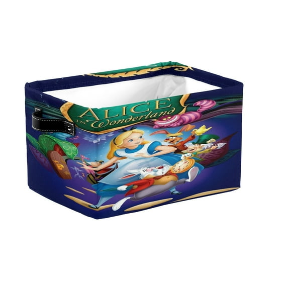 Alice in Wonderland bin can hold all kinds of idle items..8.3" x 10.2 ...