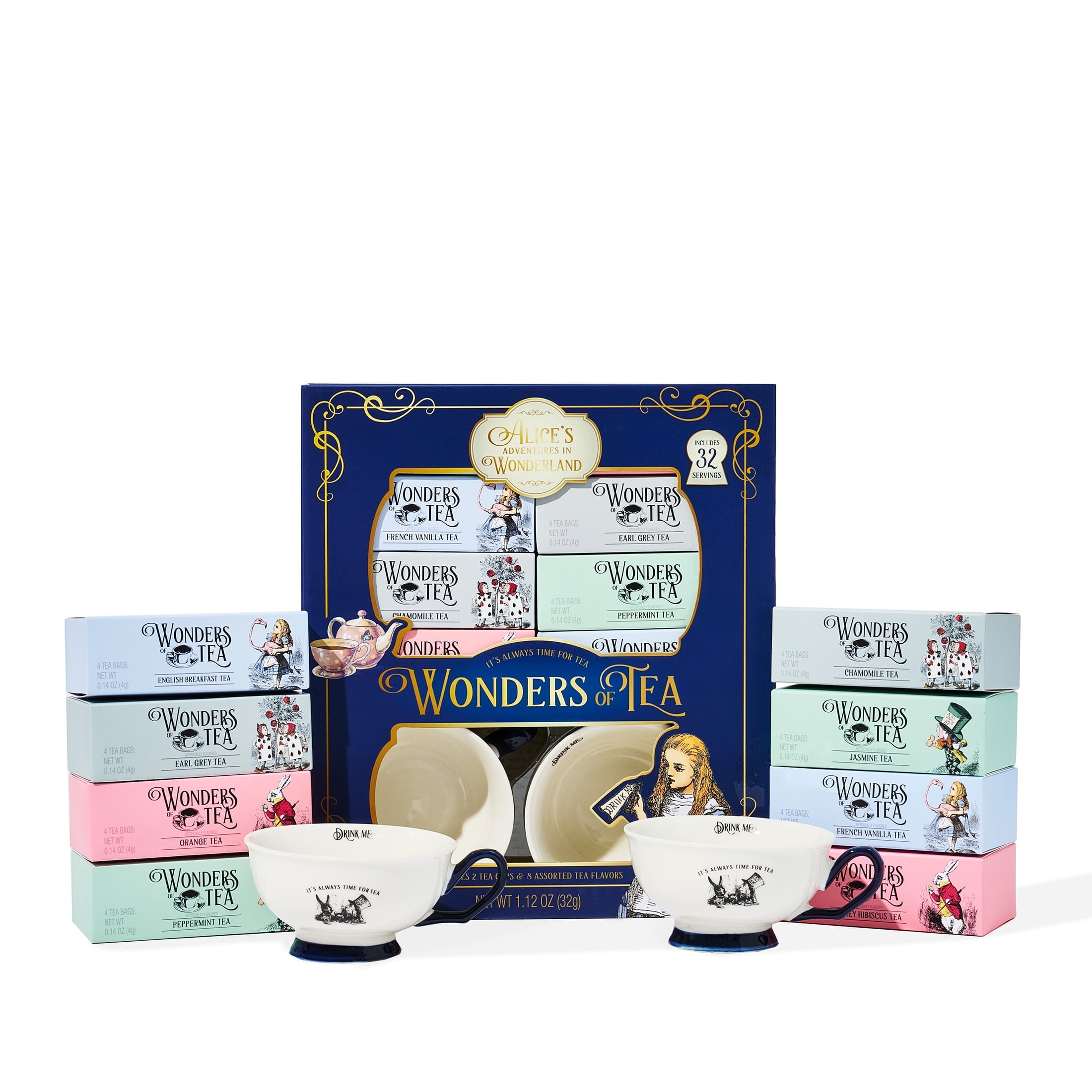 Alice’s Adventures in Wonderland Tea Assortment Gift Set, Includes 2 ...