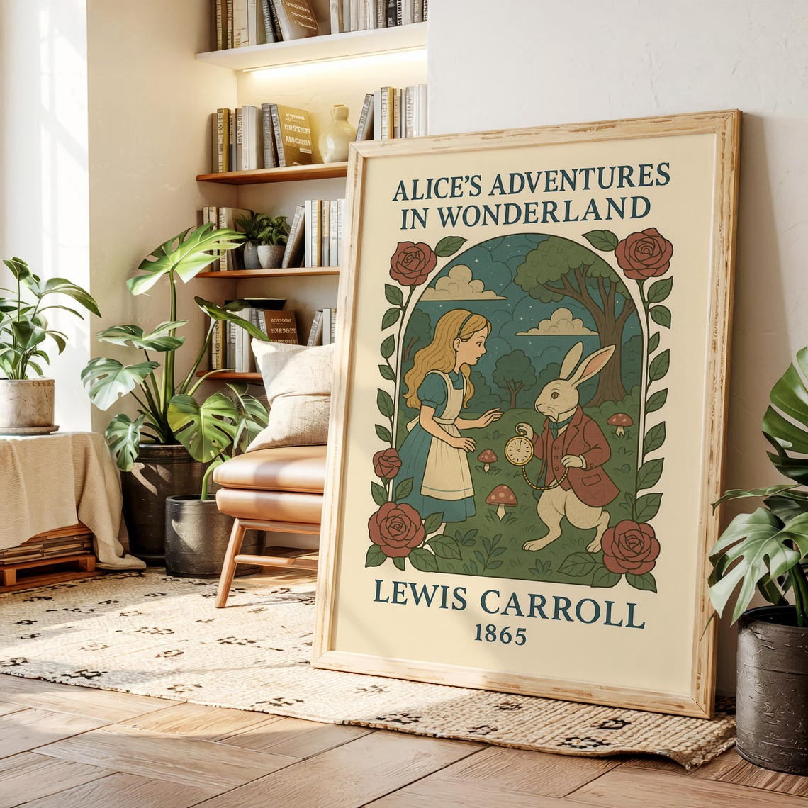 Alice’s Adventures in Wonderland Lewis Carroll 1865 Vintage Book ...