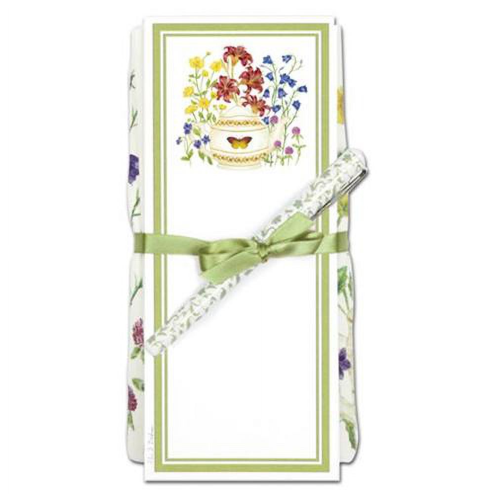 Alice's Cottage ACU26456 Butterfly Teapot Flour Sack Towel and Magnetic ...