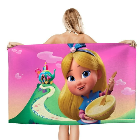 Alice's Wonderland Bakery Beach Quick Drying Towel, lightweight, fast ...