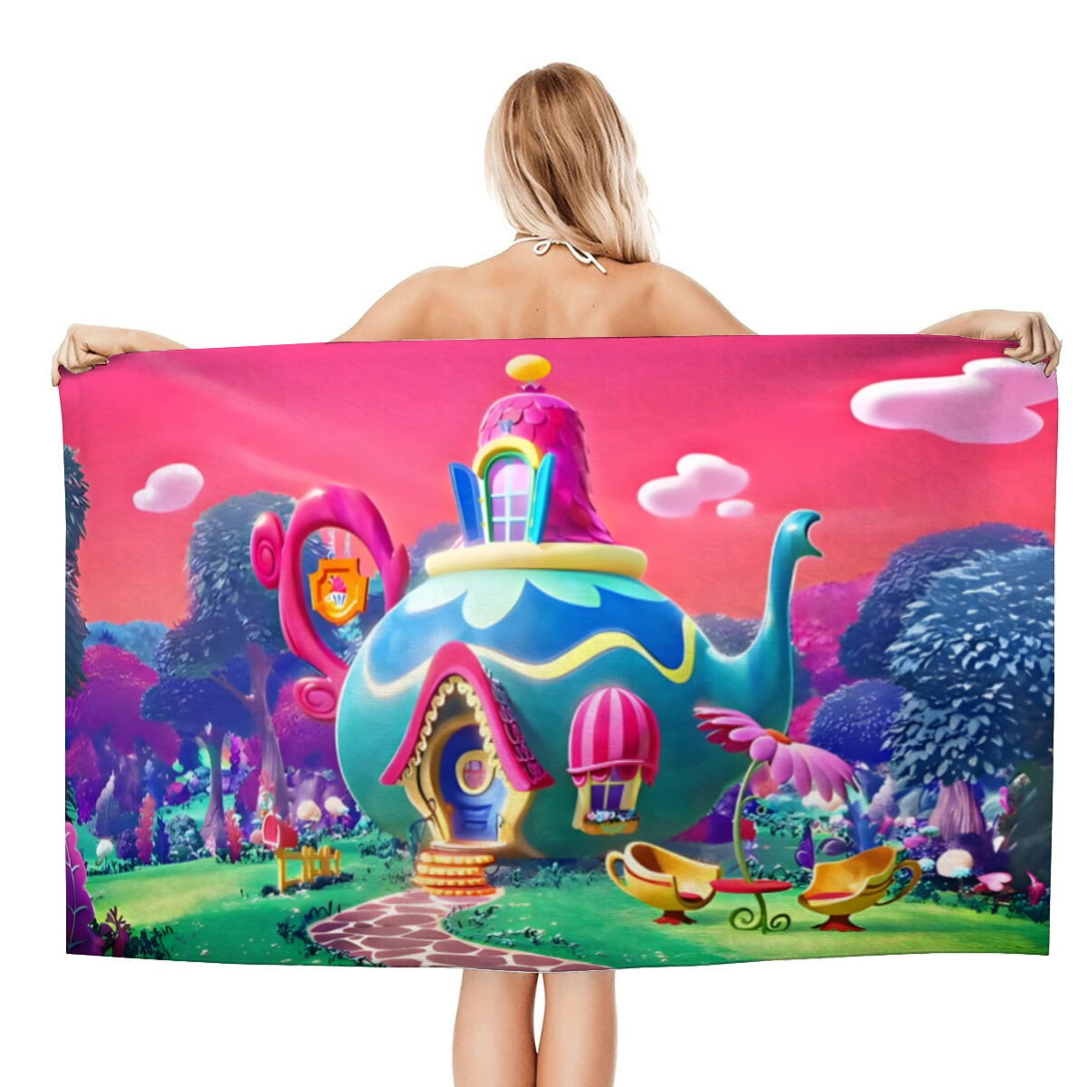 Alice's Wonderland Bakery Beach Quick Drying Towel, soft, quick-drying ...