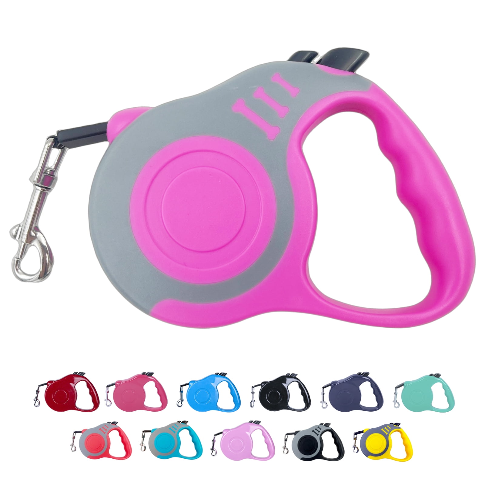 Alicedreamsky Retractable Dog Leash + Holder for Apple Airtag, 16 Feet ...