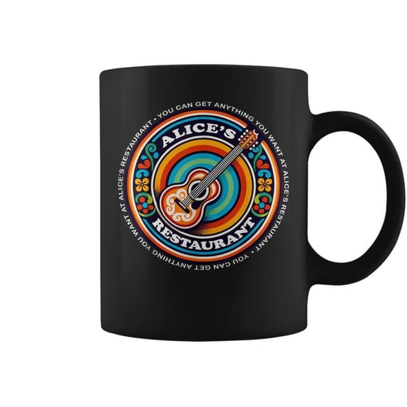 Alices Restaurant Folk Music Coffee Mugs - Walmart.com