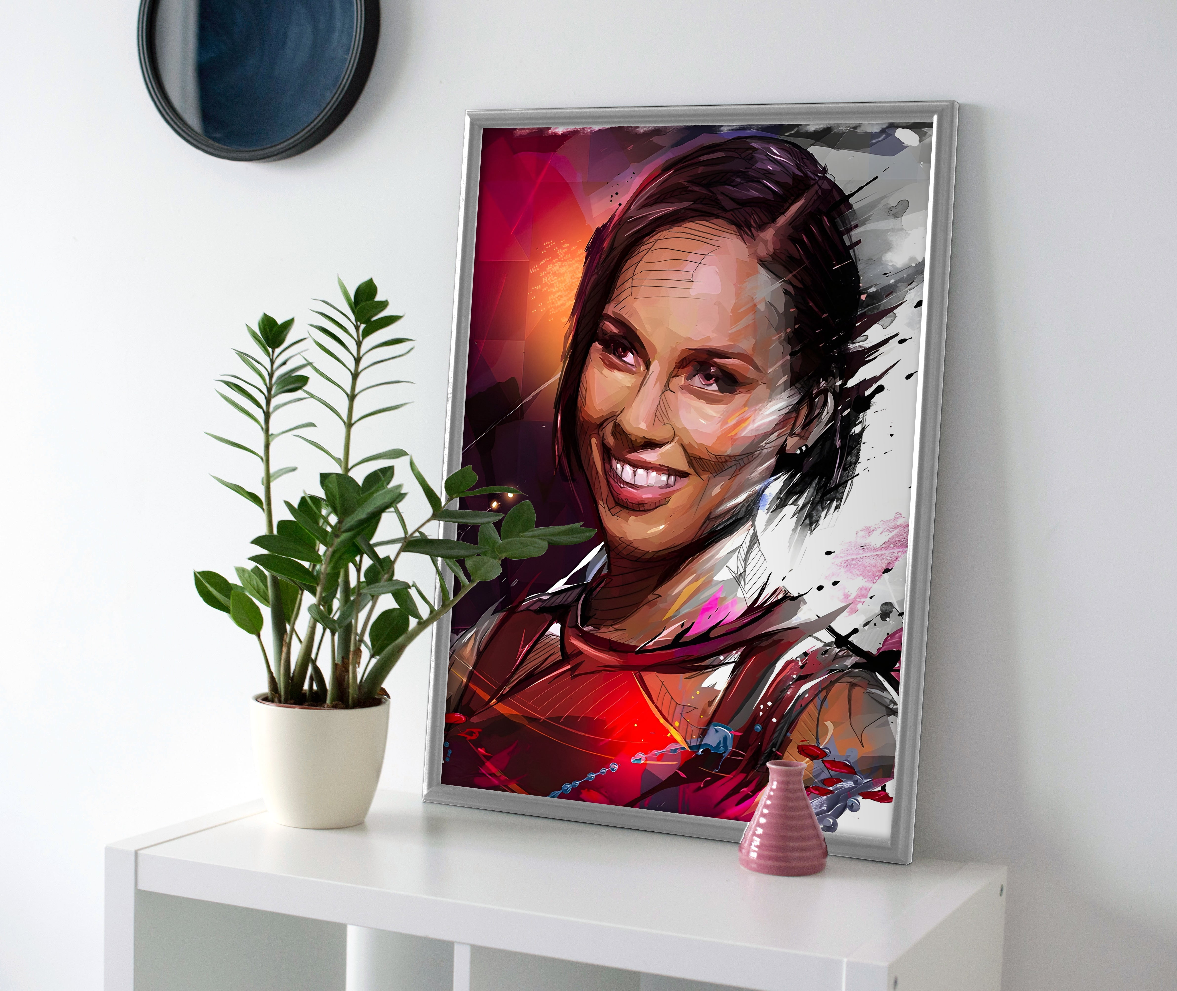 Alicia Keys Art Poster or Canvas Wall Art - Walmart.com