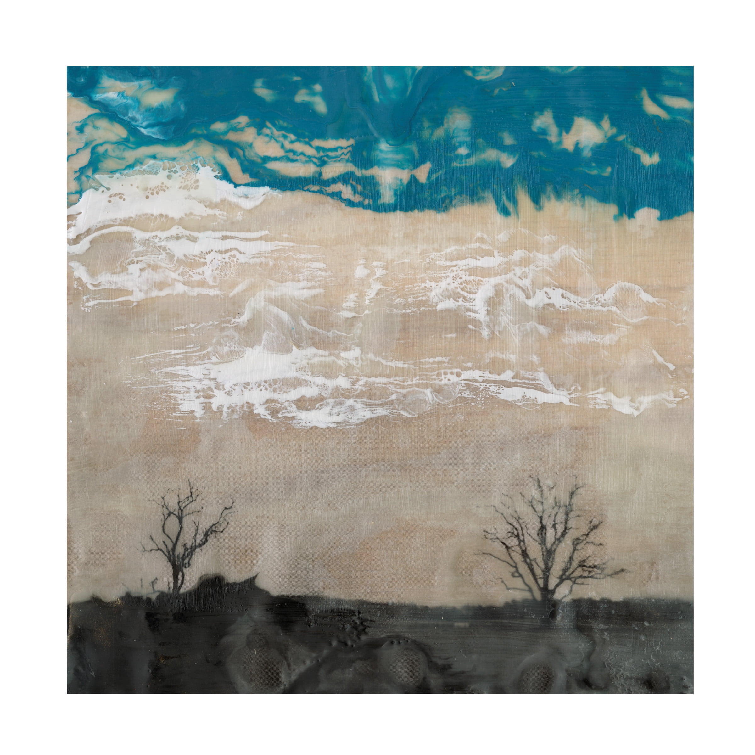 Free Shipping! Trademark Fine Art Alicia Ludwig Two Trees I Canvas Art ...
