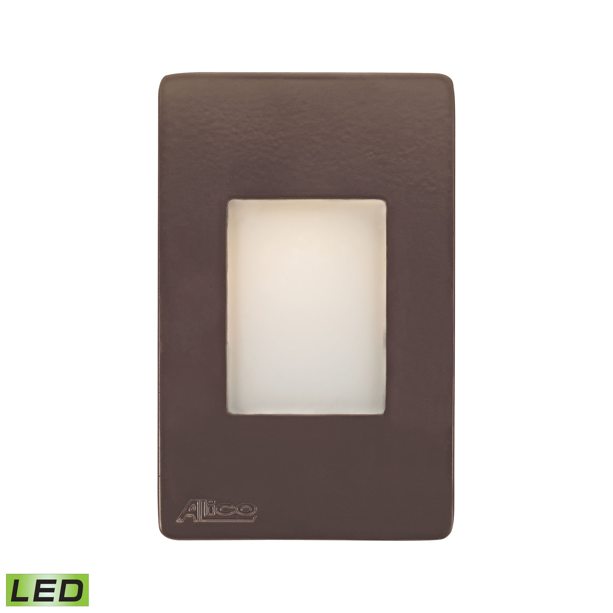 Alico Beacon LED Step Light in Brown with Opal Lens - Walmart.com