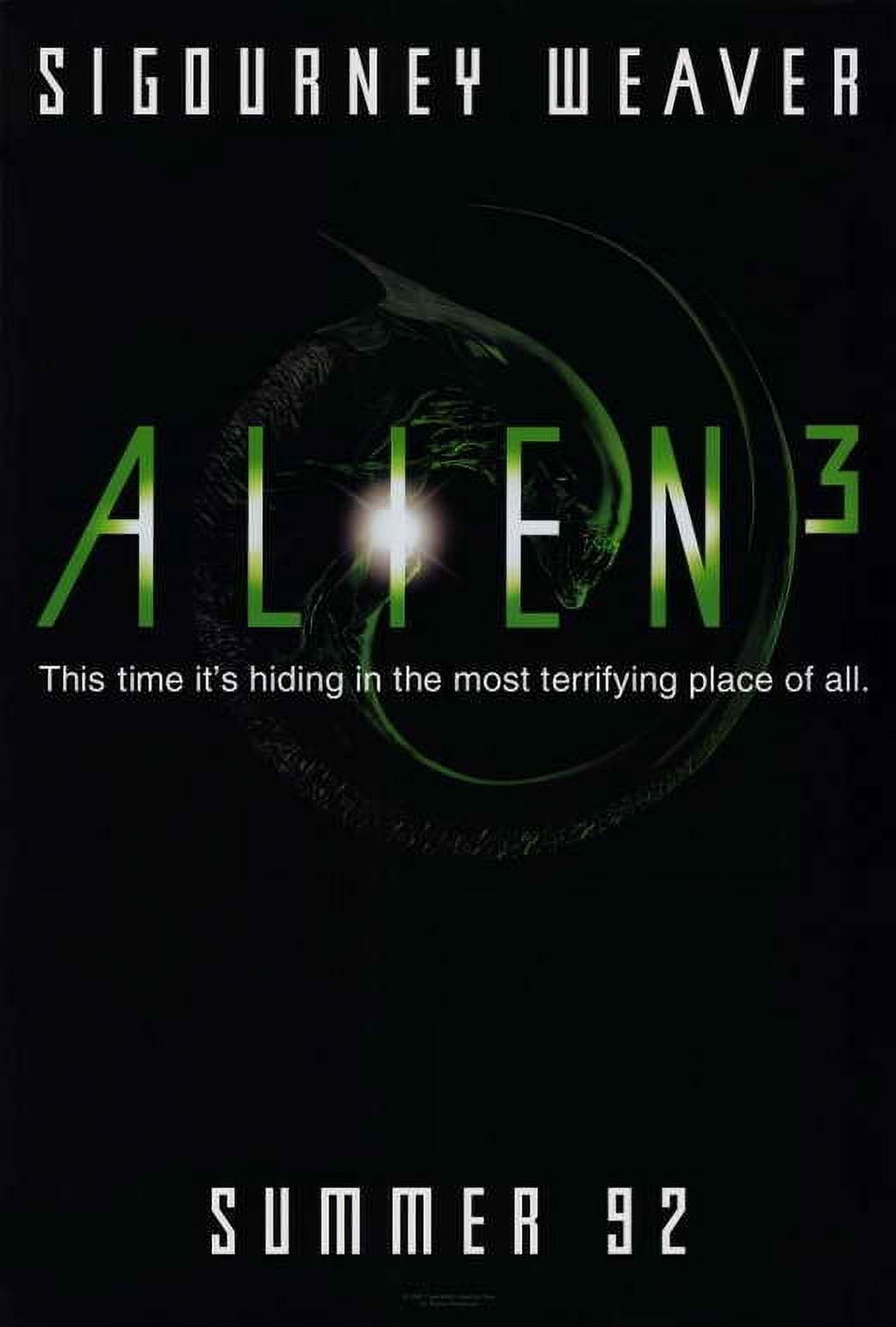 Alien 3 - movie POSTER (Style A) (27" x 40") (1991) - Walmart.com