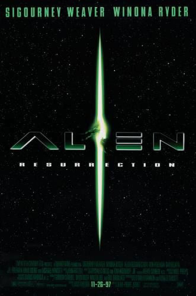 Alien 4 Movie poster Metal Sign 8inx 12in Art Print on Metal 8x12 ...