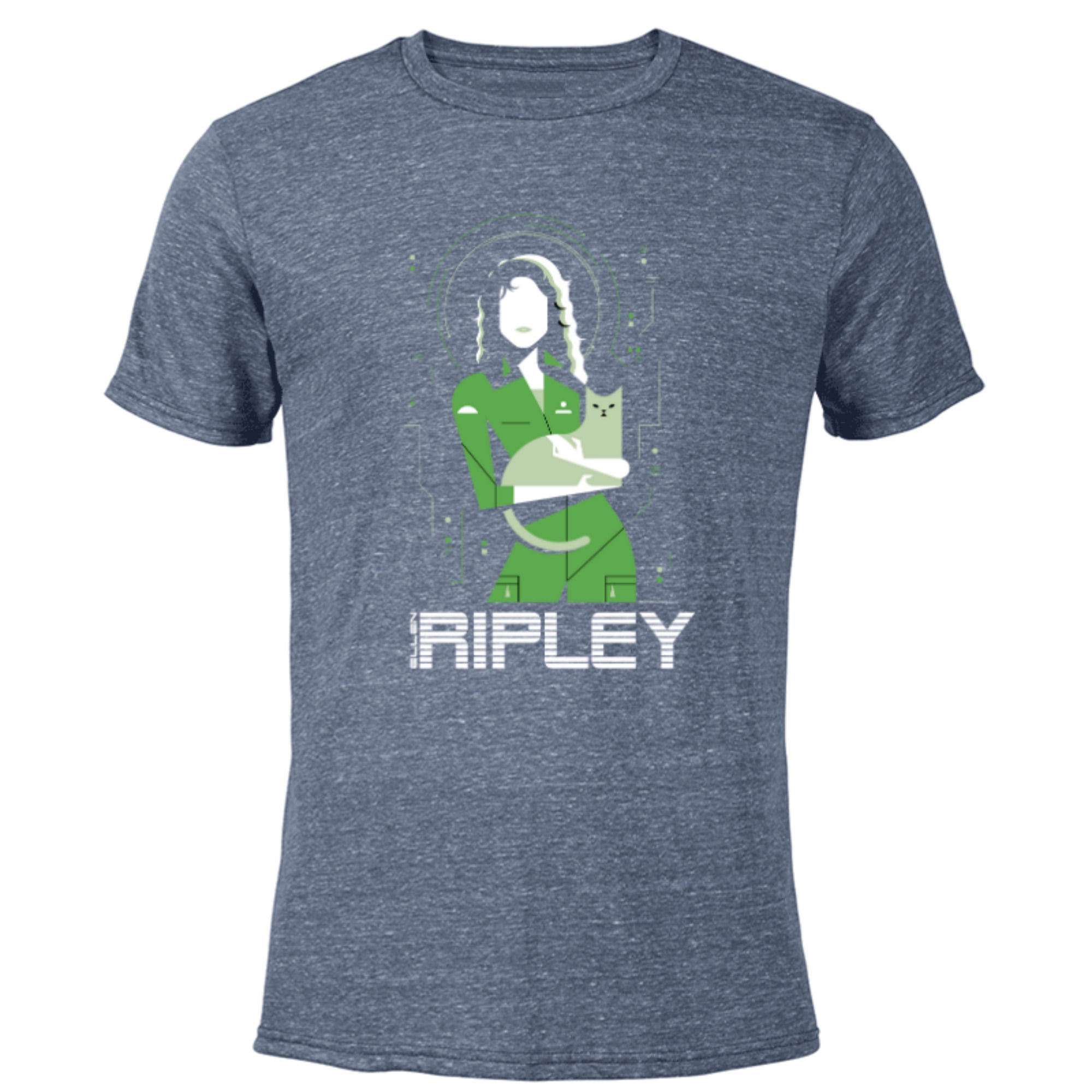 Alien 45th Anniversary Ellen Ripley & Jonesy Stylized Art - Short ...