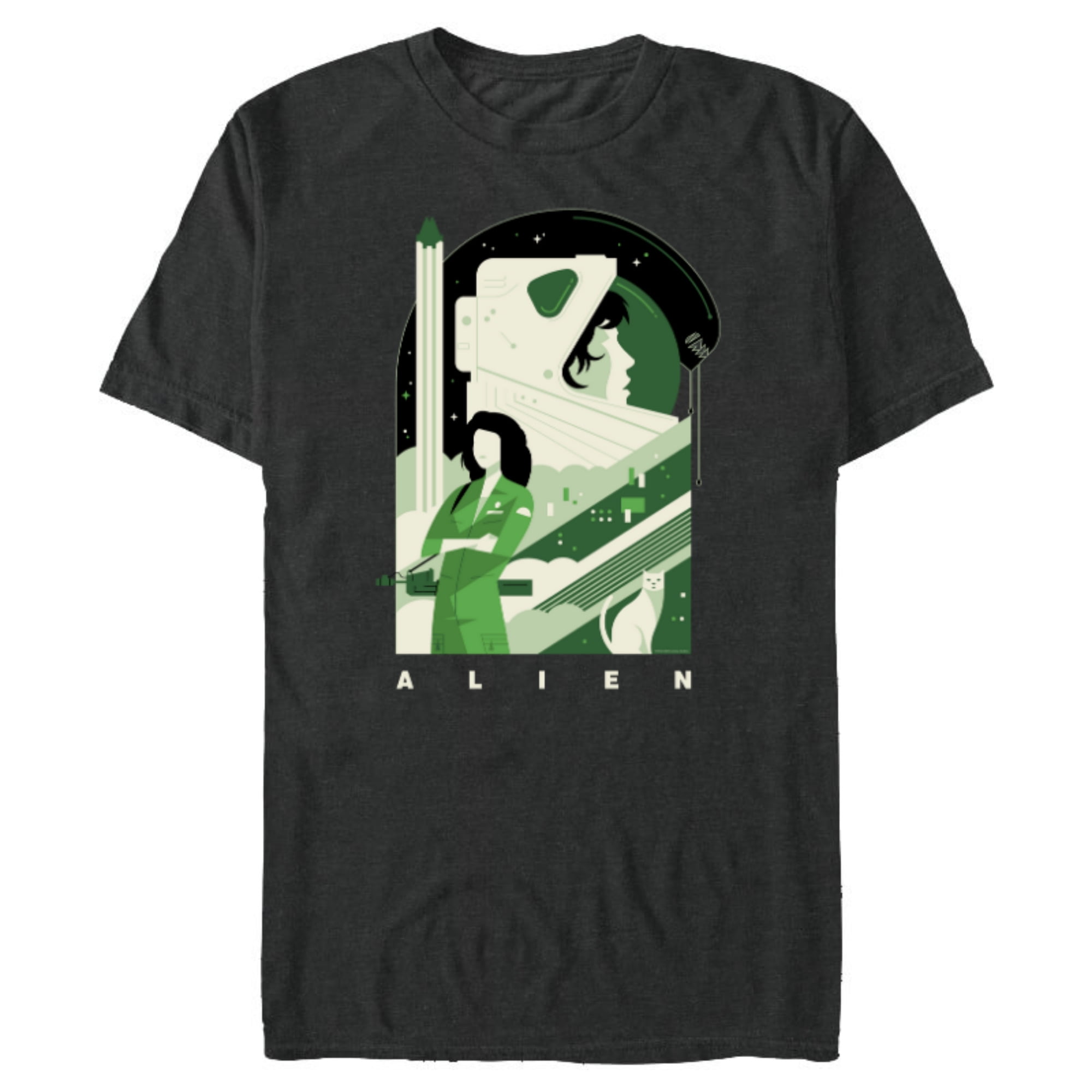 Alien 45th Anniversary Ellen Ripley Stylized Tribute Art - Short Sleeve ...