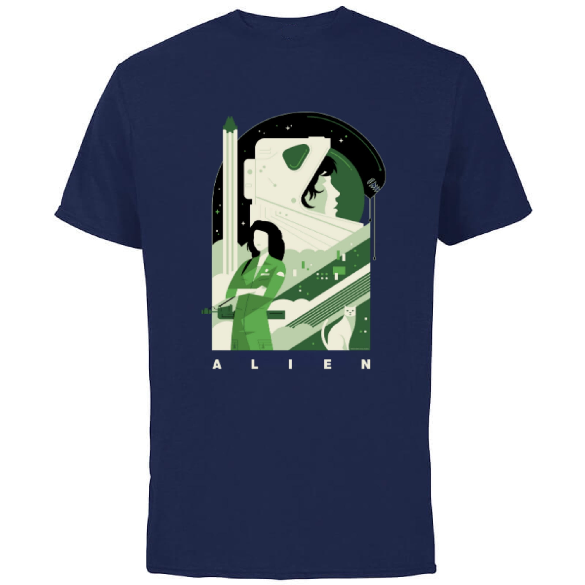 Alien 45th Anniversary Ellen Ripley Stylized Tribute Art - Short Sleeve ...