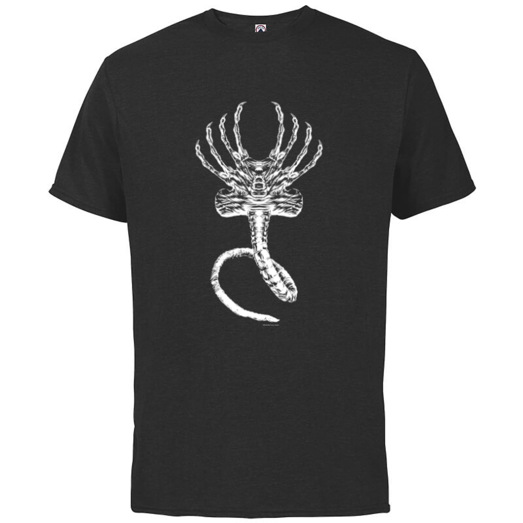 Alien 45th Anniversary Movie Xenomorph Facehugger Art - Short Sleeve ...