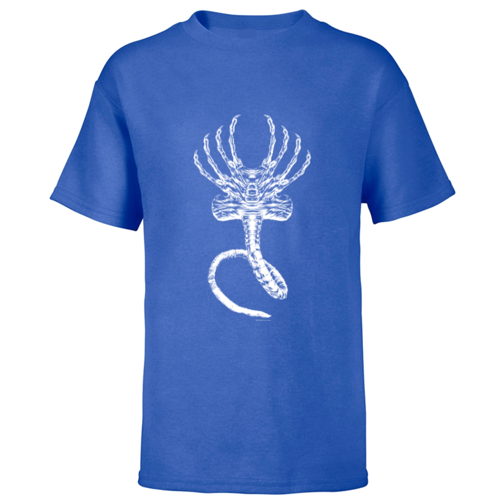 Alien 45th Anniversary Movie Xenomorph Facehugger Art - Short Sleeve T ...
