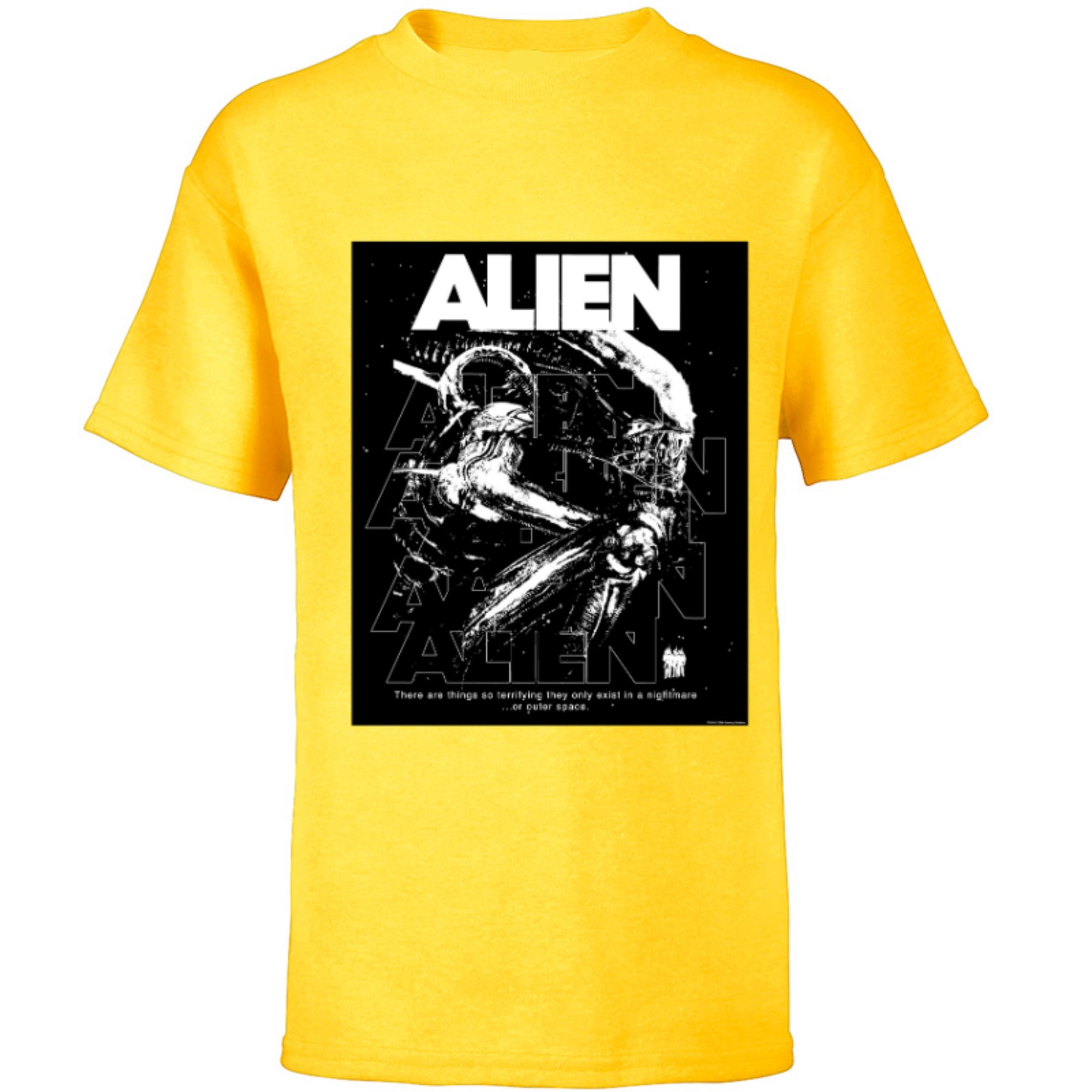 Alien 45th Anniversary Xenomorph 1979 Nightmare Movie Poster - Short ...