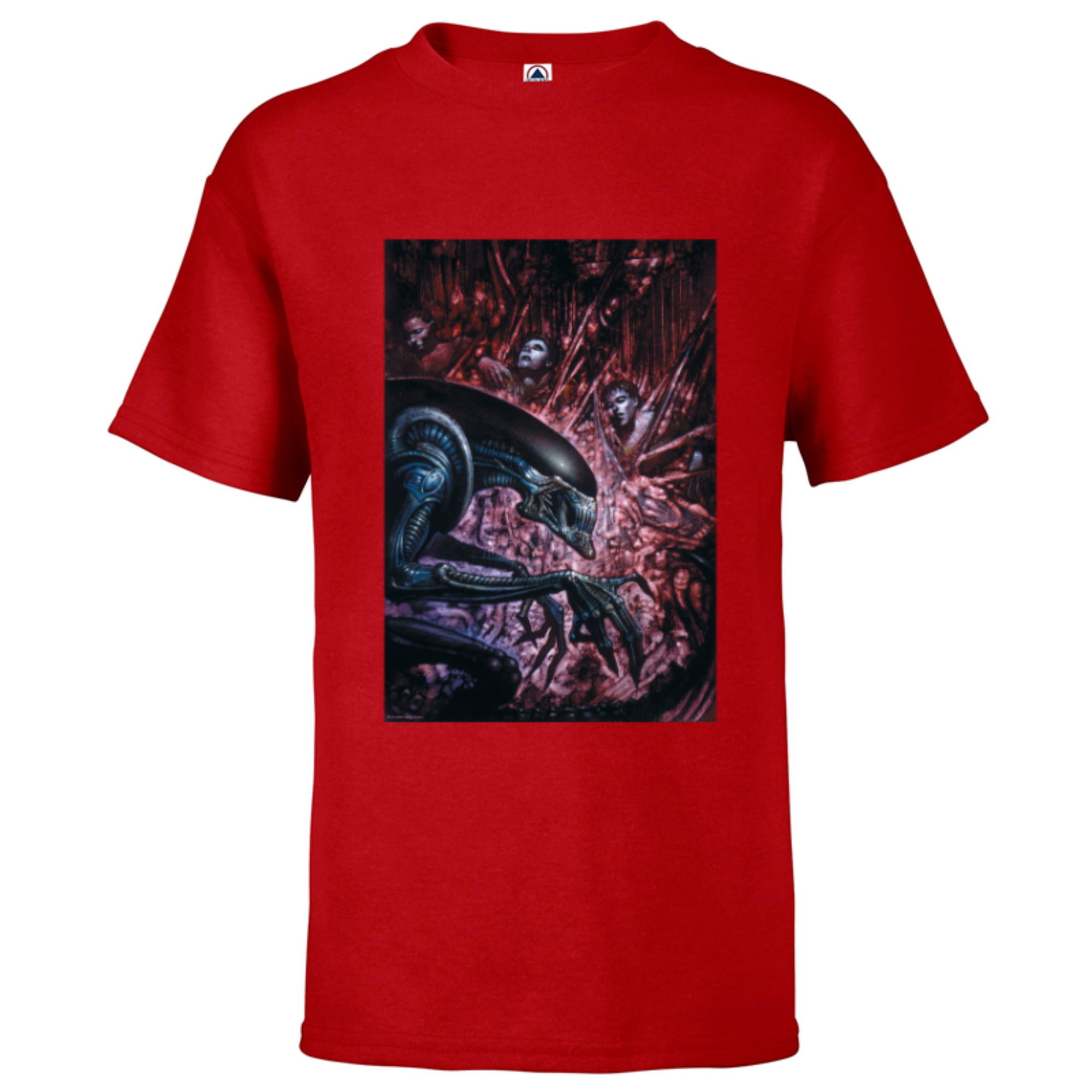 Alien 45th Anniversary Xenomorph Cocooned Graphic Novel Art - Short ...